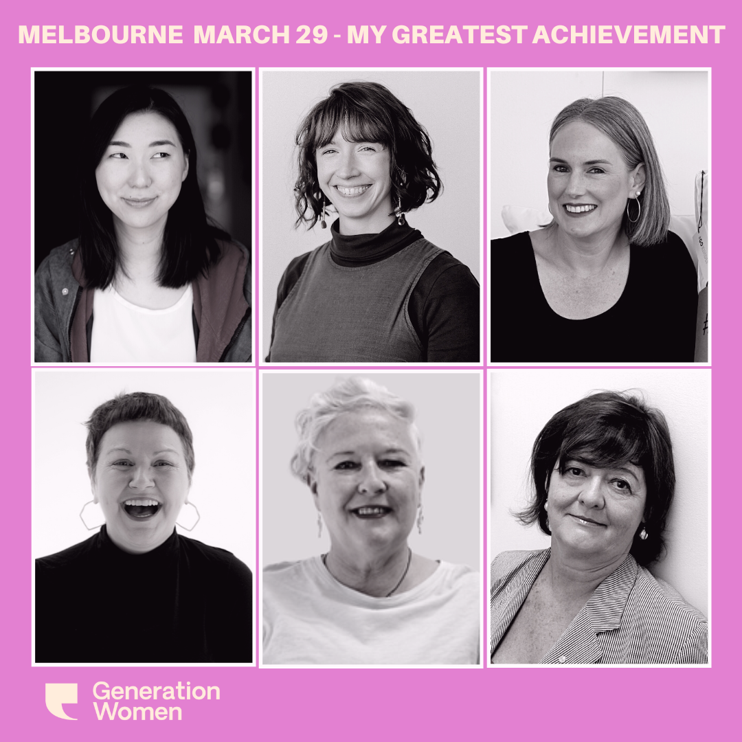 See All Our Upcoming Shows — Generation Women Australia