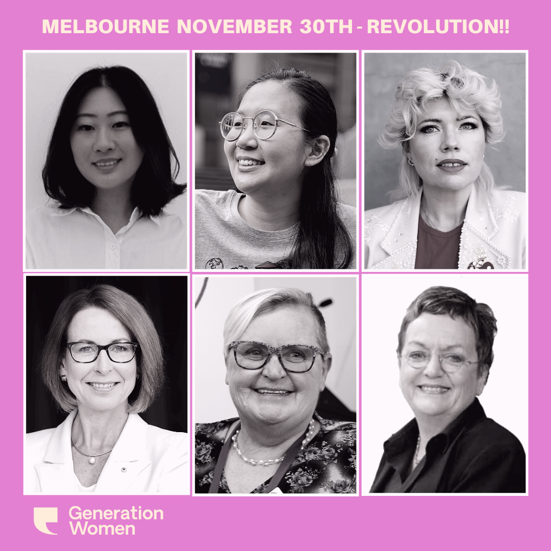 See All Our Upcoming Shows — Generation Women Australia