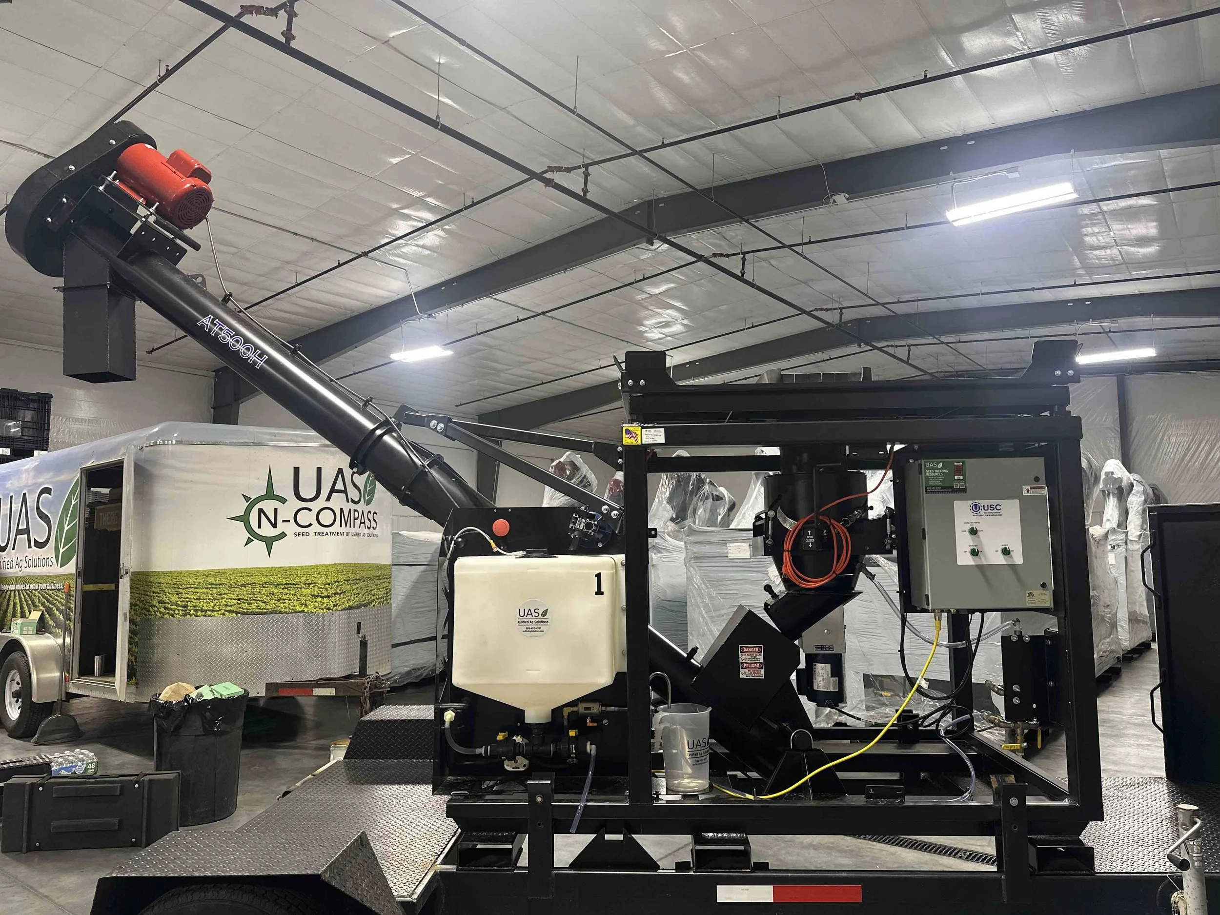 AT500 UAS V3 Pump Stand | Seed Treater Pump Stand | Unified Ag Solutions