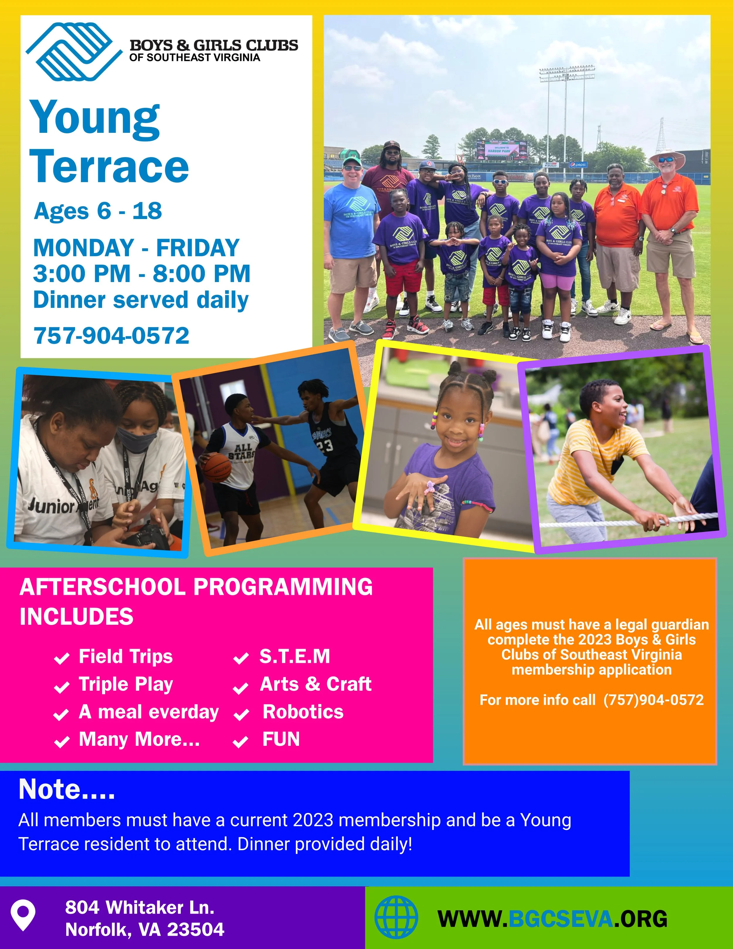 YOUNG TERRACE — Boys & Girls Clubs of Southeast Virginia