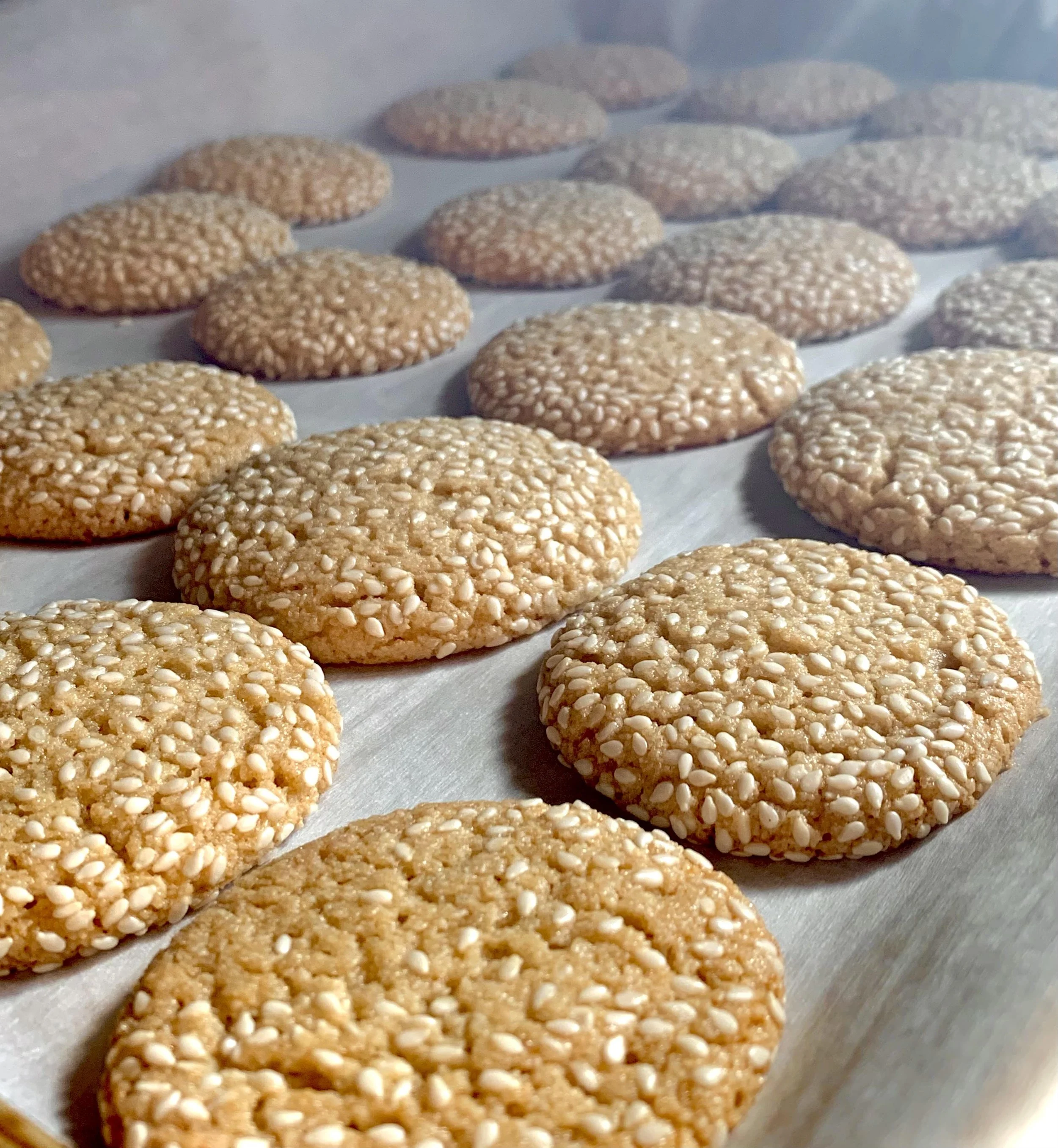 Sesame Tahini Cookies — Kitchen Magician