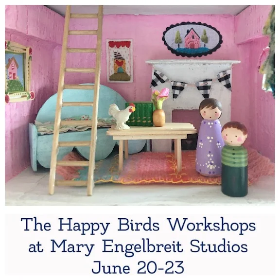 The Happy Birds Workshops at Mary Engelbreit Studios — House Wren Studio