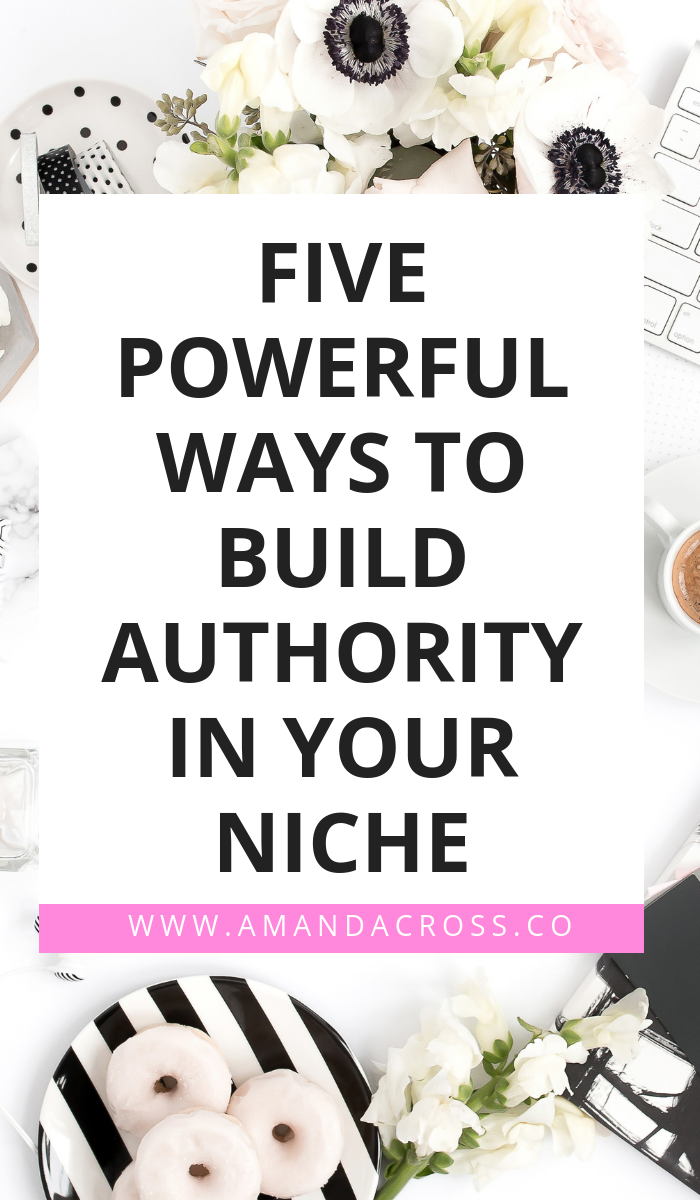 5 Powerful Ways To Build Authority In Your Niche — Amanda Cross Co ...