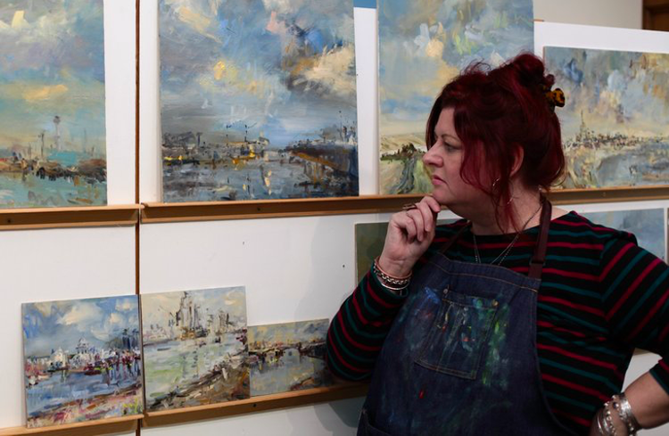 Lucy Marks - About Lucy Marks - Contemporary Landscape Painter