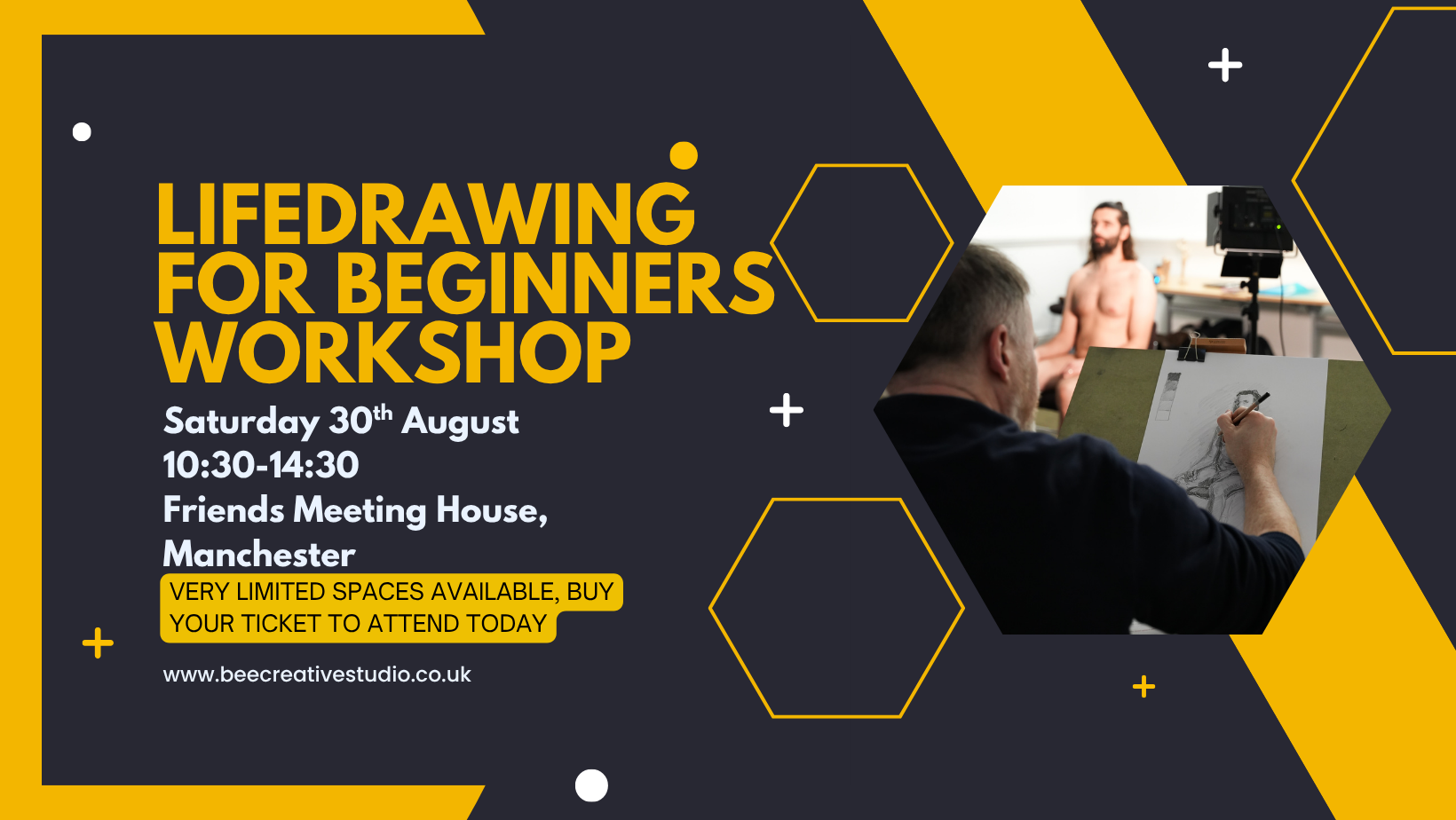 Upcoming Workshop Dates & Tickets — Bee Creative Studio Life Drawing ...