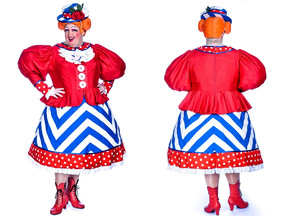 Costume Hire - Pantomime Dame | Hot Rock