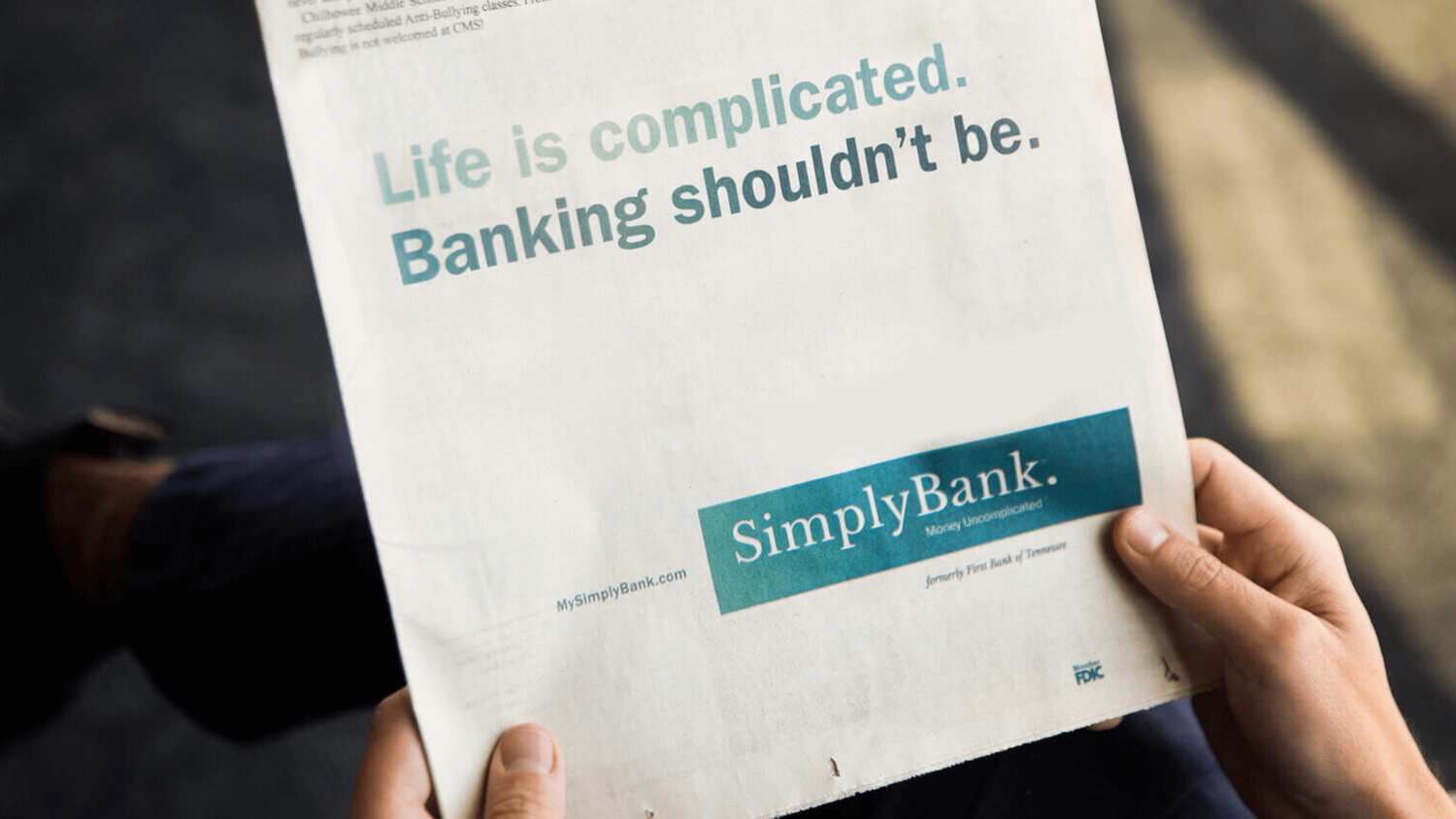 SimplyBank. — Maycreate | Chattanooga Brand Strategy and Advertising Agency