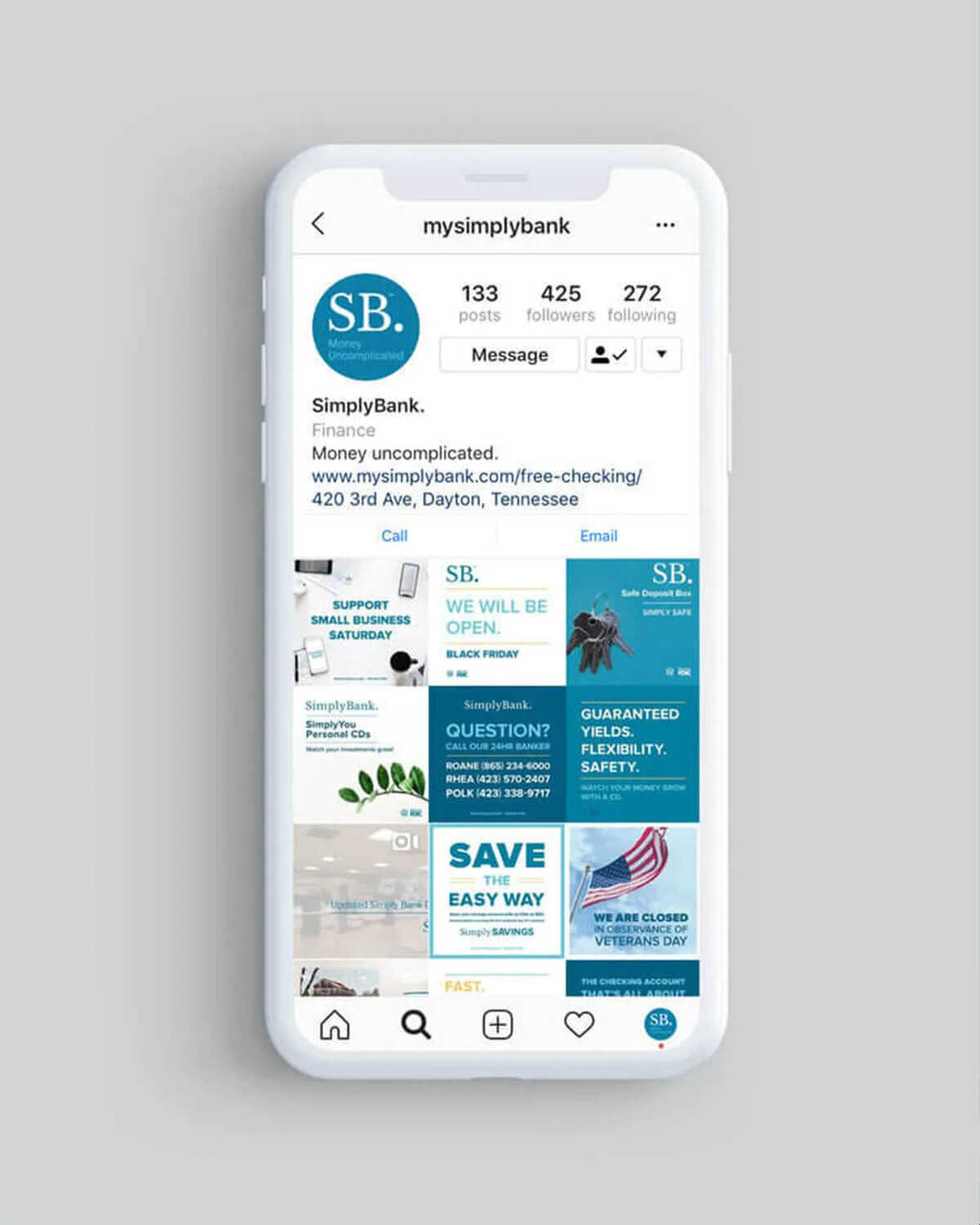 SimplyBank. — Maycreate | Chattanooga Brand Strategy and Advertising Agency