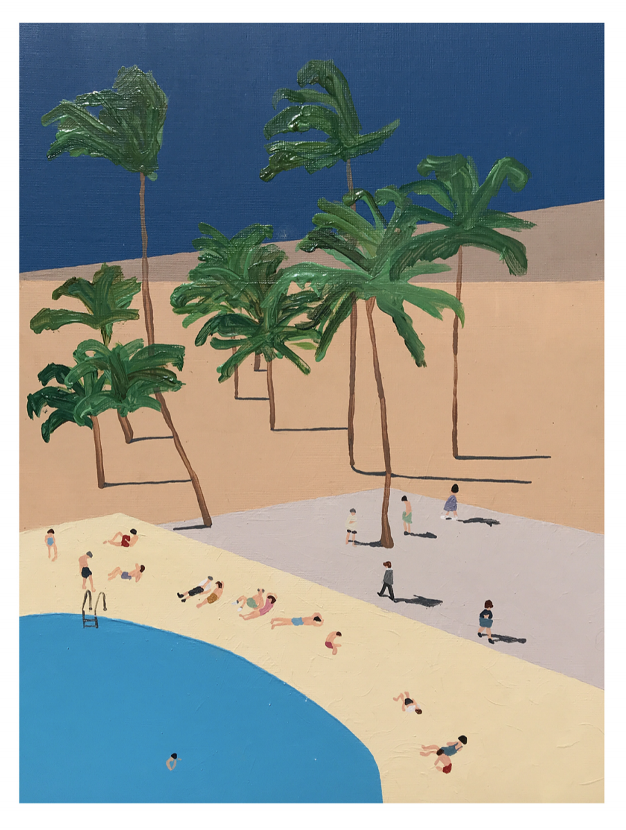 Wolf and Nomad Gallery Painting, Simon Vargas, Mariel Lebrija Mexican ...