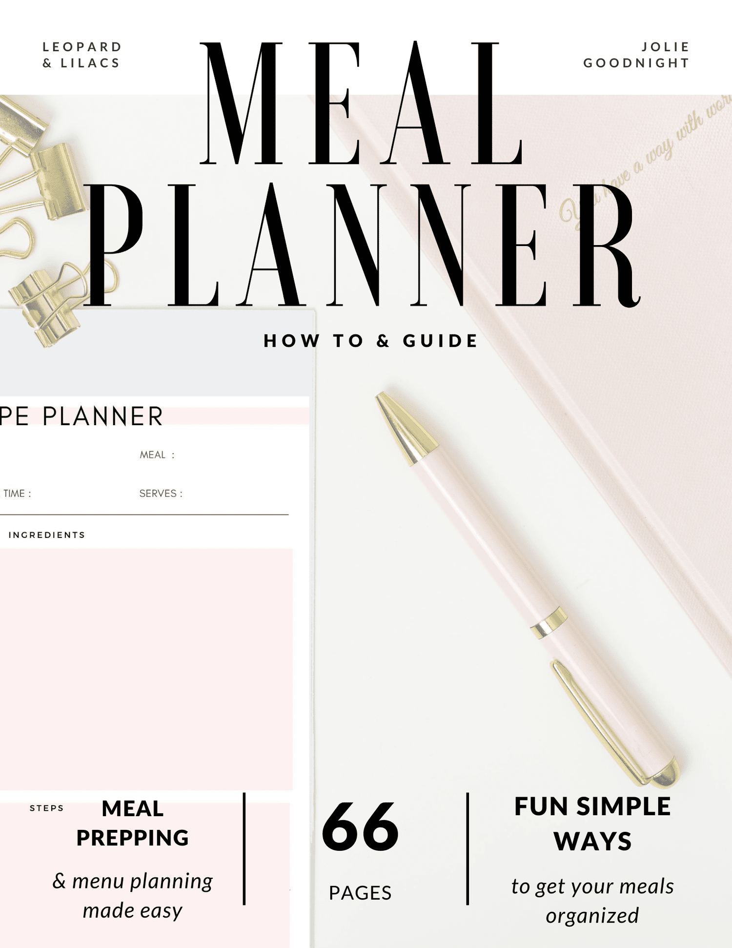 How To Meal Prep and Plan For The Week - Weekly and Monthly Menu — Jol ...