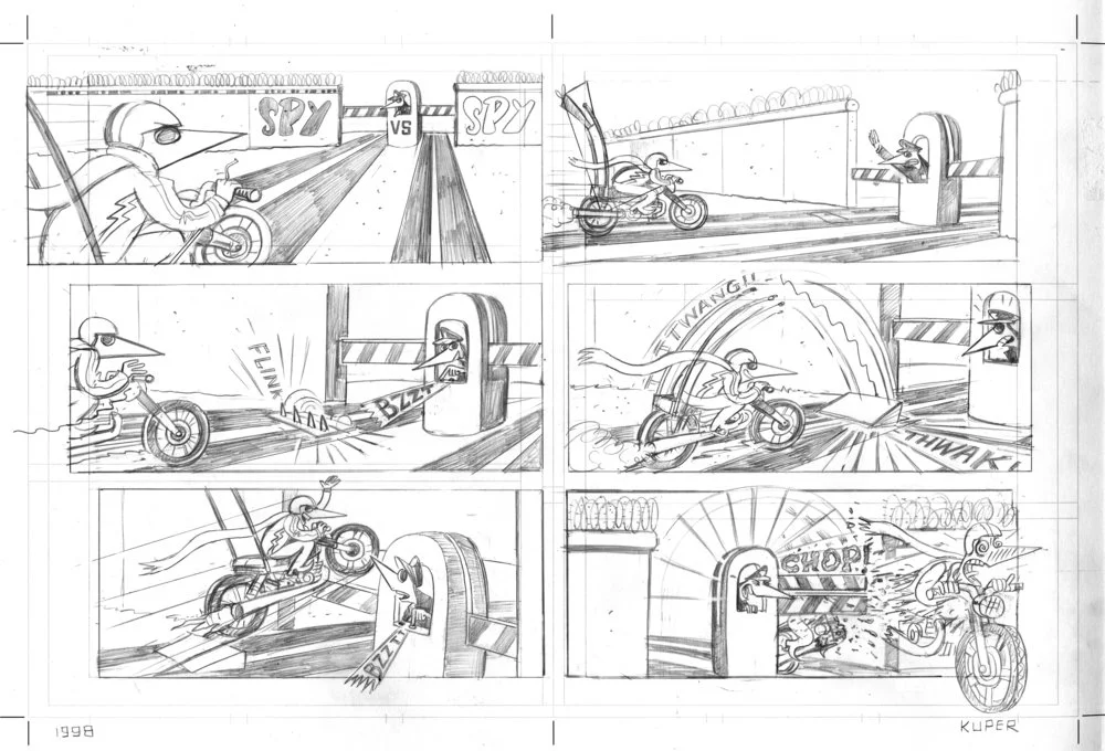 Spy vs. Spy Pencils — Peter Kuper | Peter Kuper Art