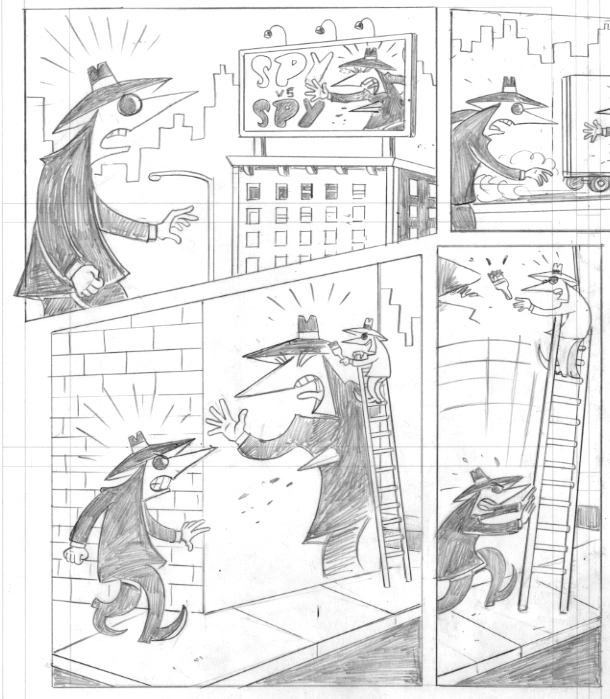 Spy vs. Spy Pencils — Peter Kuper | Peter Kuper Art