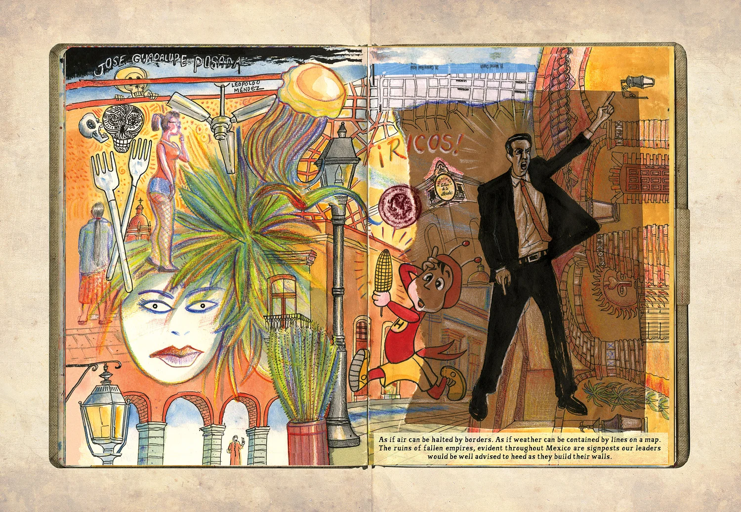 Sketchbook — Peter Kuper | Peter Kuper Art