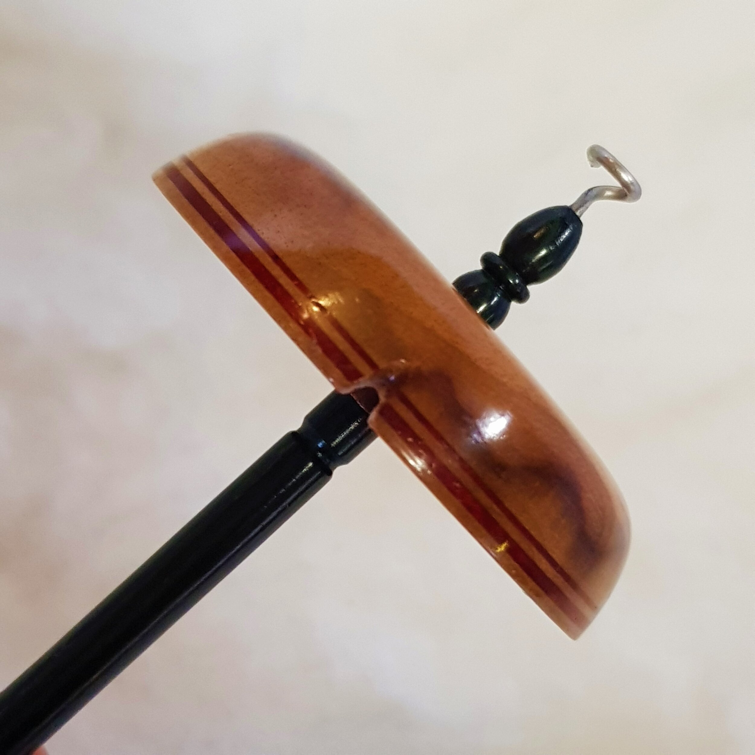 Signature Series - Medium Light weight drop spindle in Highly Figured ...