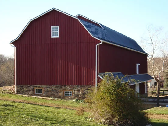 Post and Beam Bank Barns | Groffdale Barns - Modular Barns and Amish ...