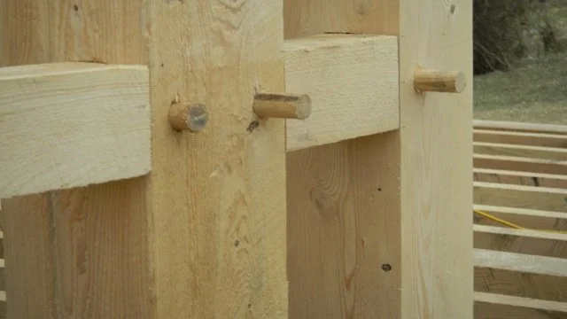 Post and Beam Construction Details — Groffdale Barns