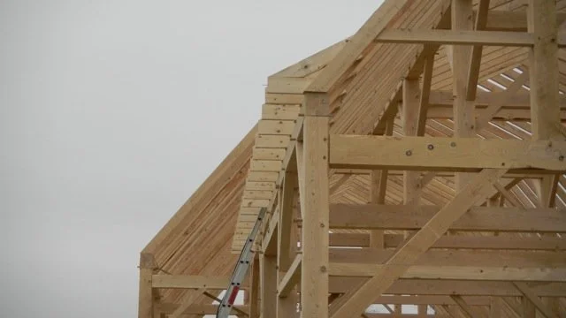 Post and Beam Construction Details — Groffdale Barns