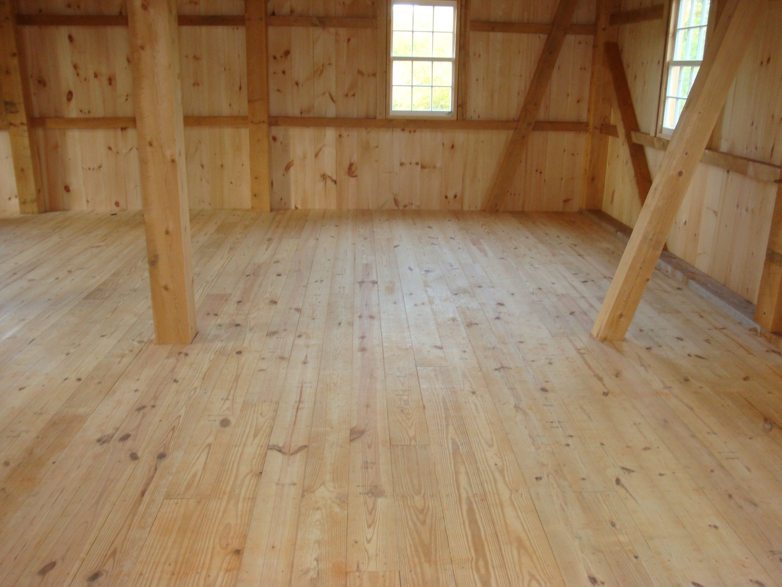 Post and Beam Construction Details — Groffdale Barns