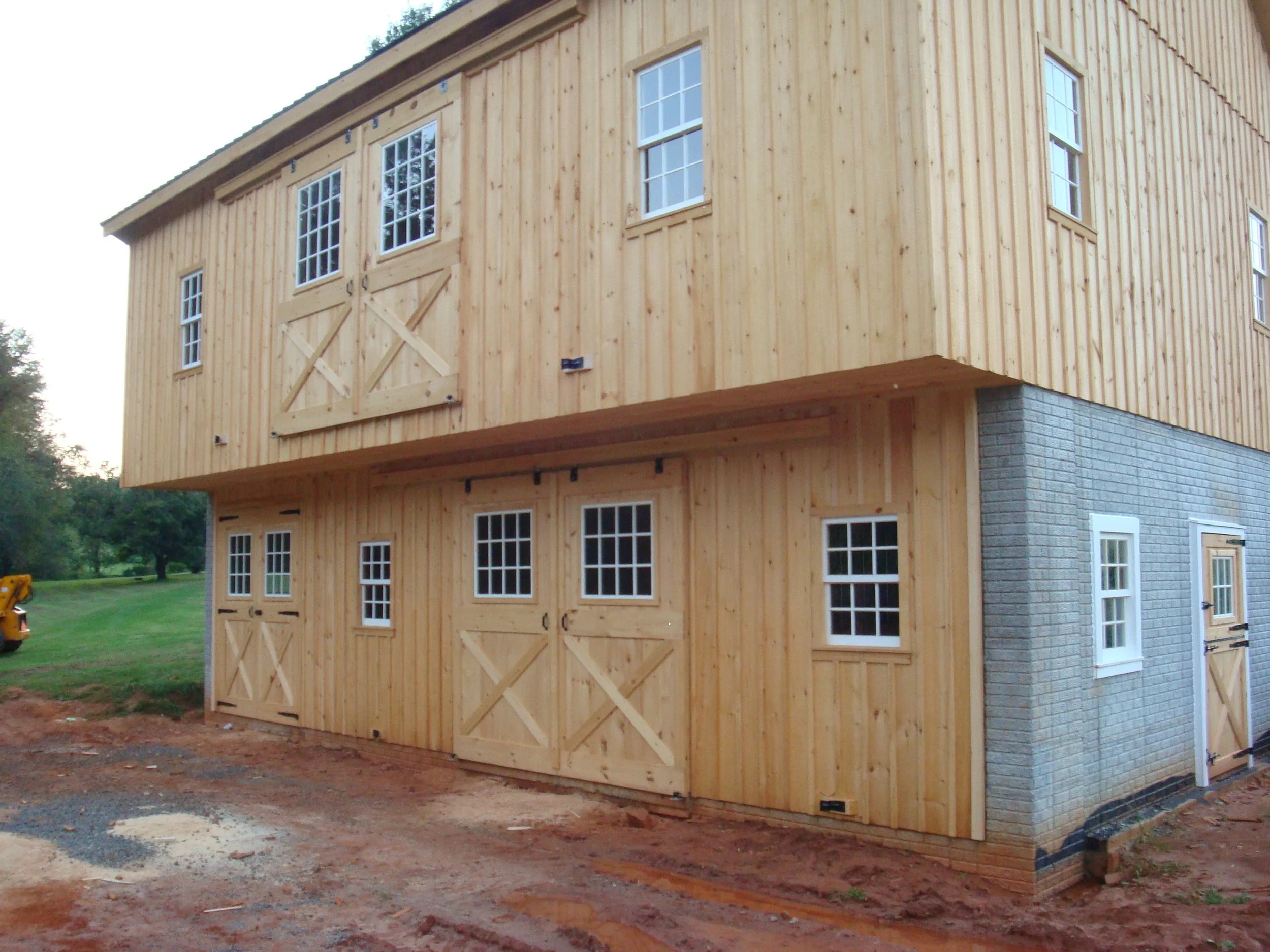 Post and Beam Construction Details — Groffdale Barns