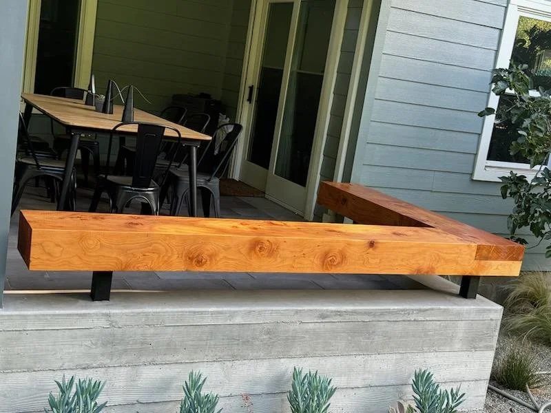 Deodar Cedar Railing — Bay Area Redwood