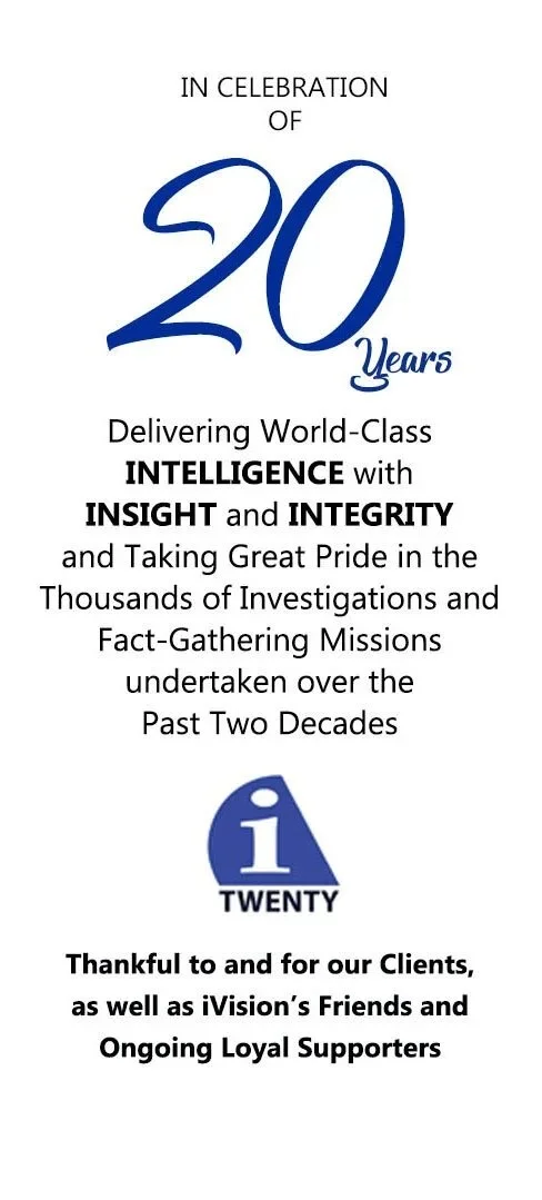iVision International | Intelligence Gathering Firm