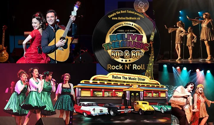 RELIVE THE MUSIC 50S & 60S ROCK N ROLL SHOW — The ACT Arts Centre