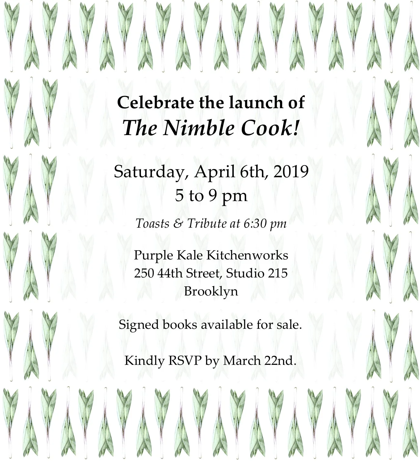 Purple Kale Kitchenworks Events | Ronna Welsh, Purple Kale Kitchenworks