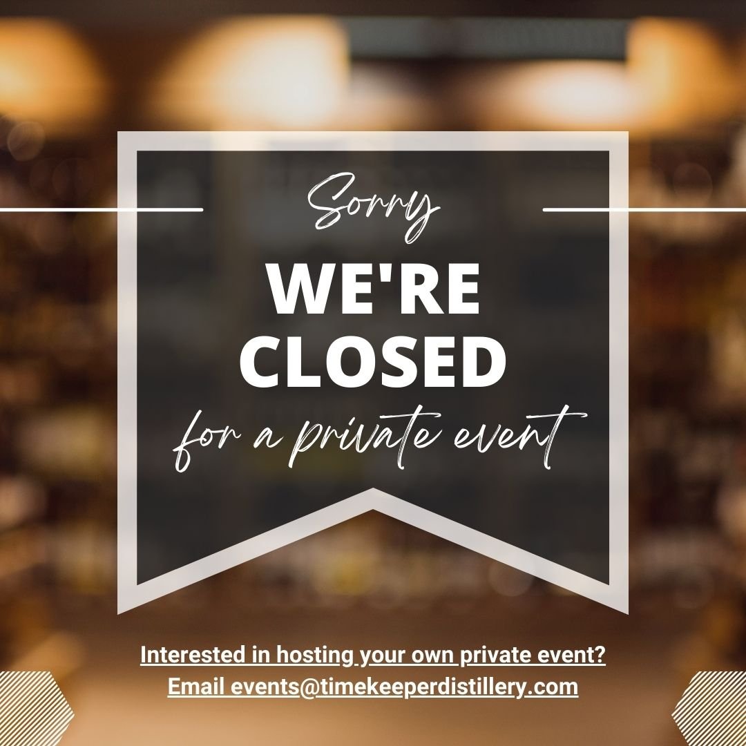 Wausau Events — Timekeeper Distillery | Wausau, WI