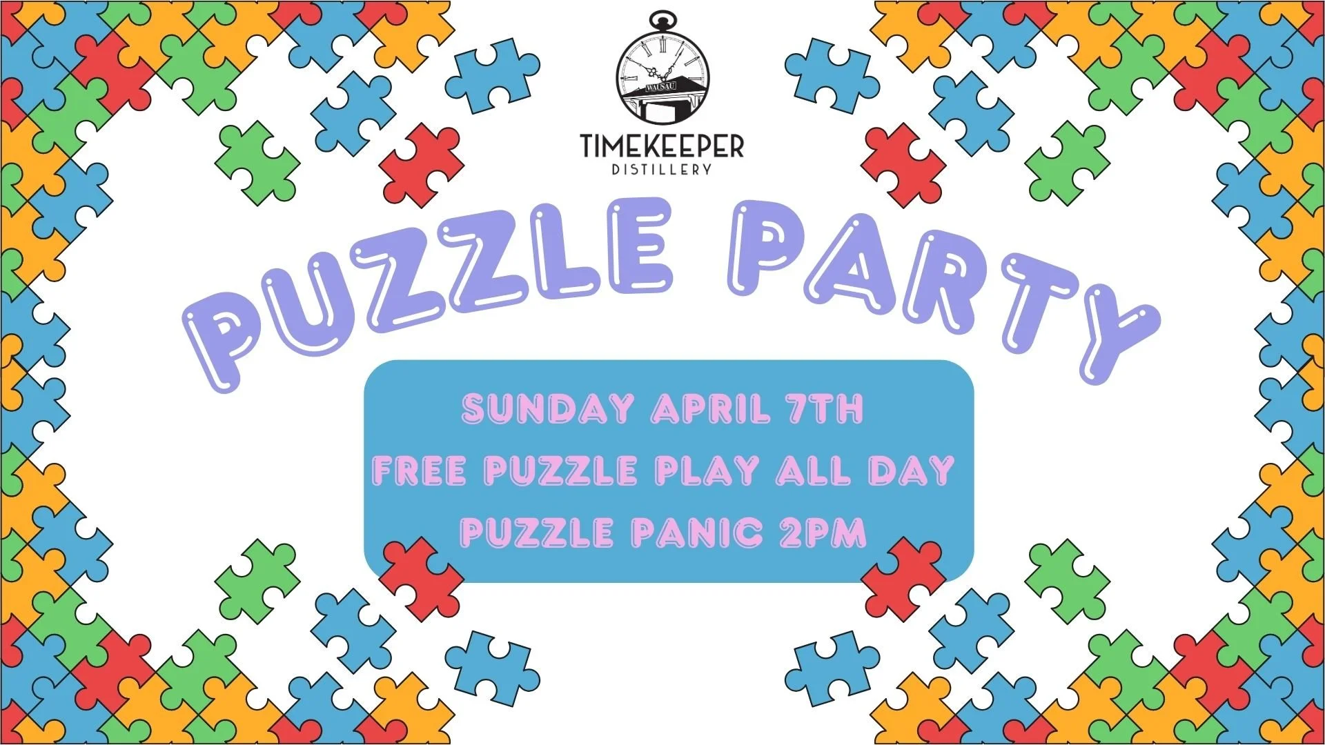 Wausau Events — Timekeeper Distillery | Wausau, WI