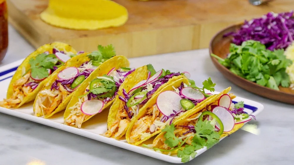 Spicy-Sweet Chicken Tacos Recipe — Chadwick Boyd