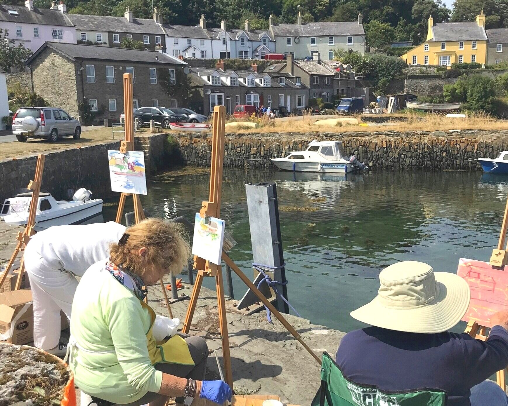 Art holidays painting holidays Ireland beginners in water color oils ...