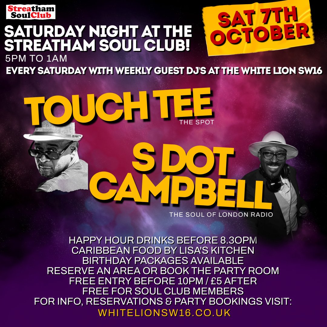 Events — The White Lion SW16