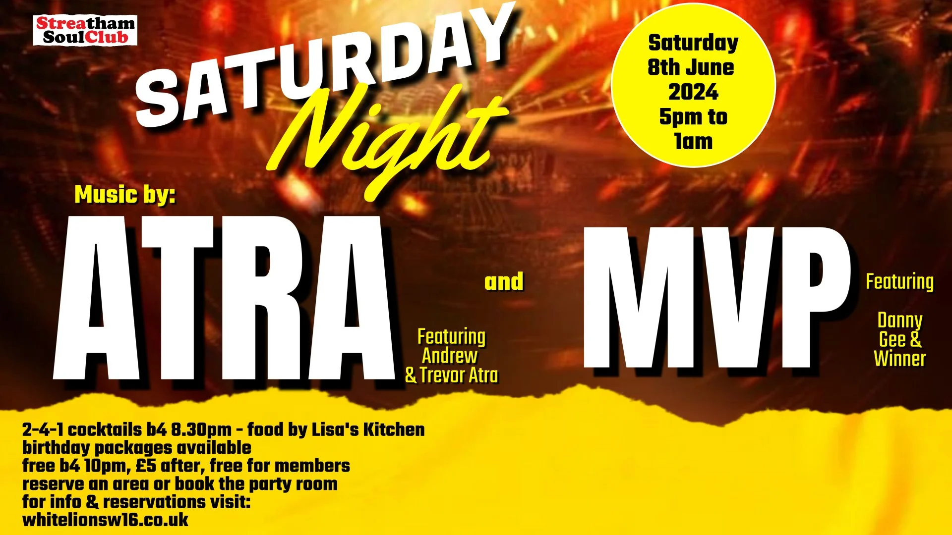 Events — The White Lion SW16