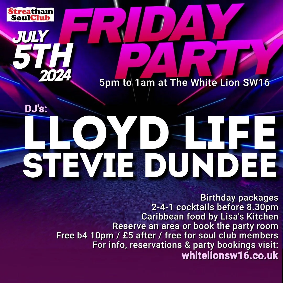 Events — The White Lion SW16