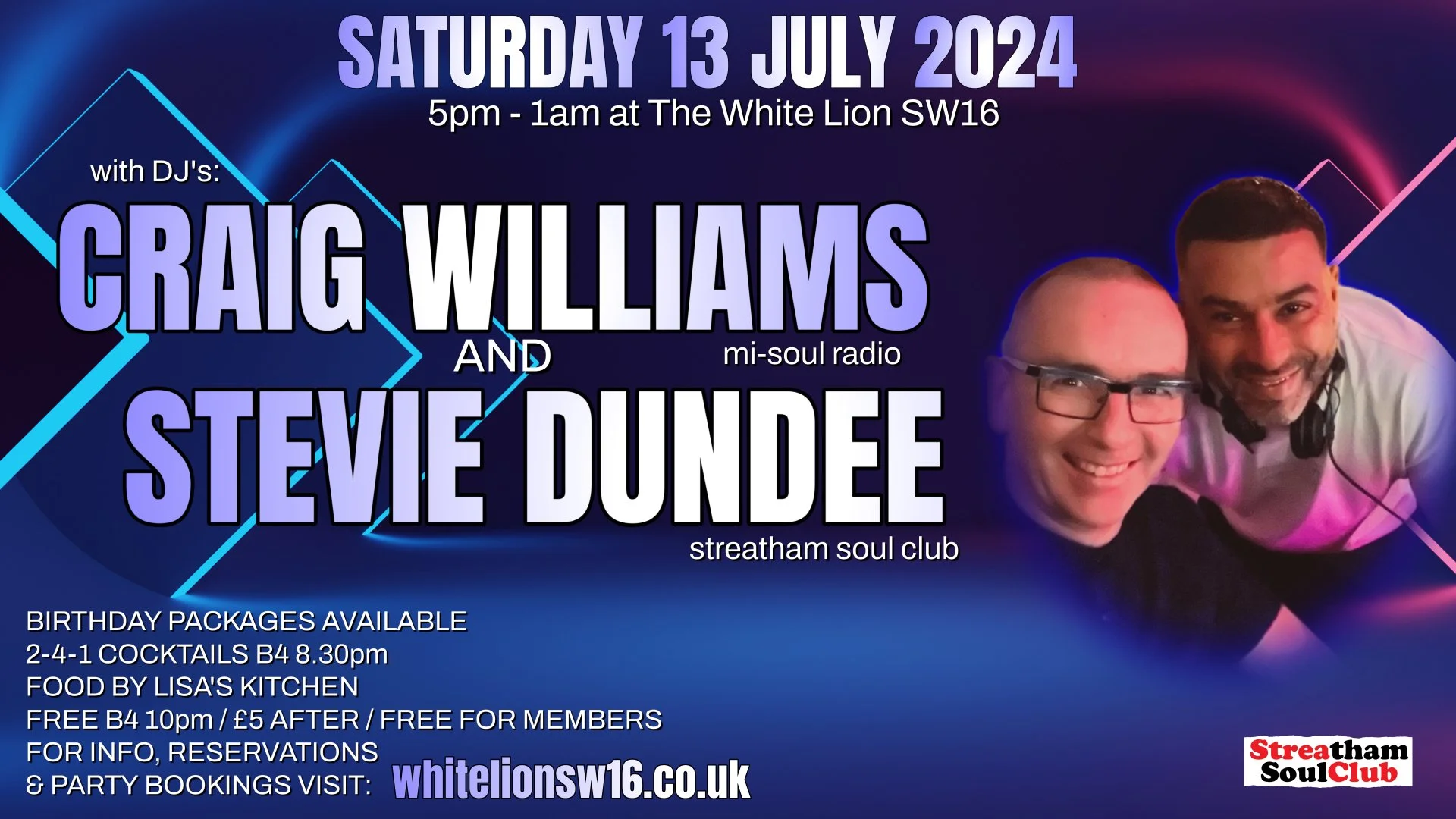 Events — The White Lion SW16