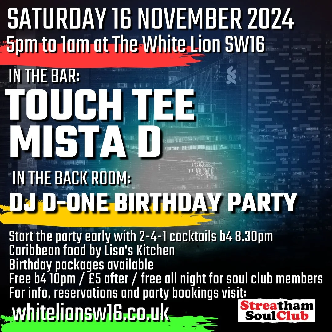 Events — The White Lion SW16