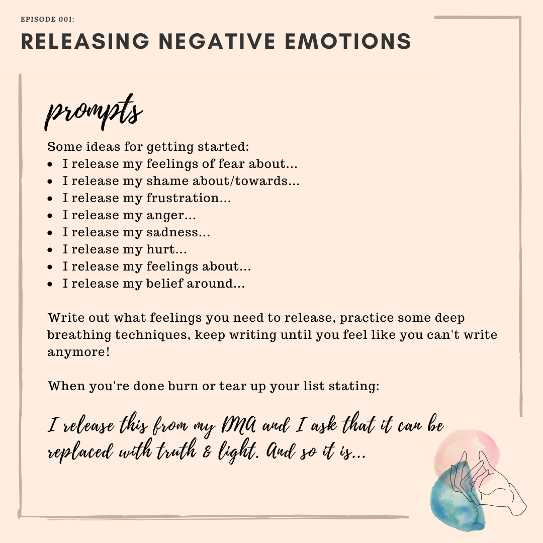 Mindy's Self-Love Teachings Ep 001: Releasing Negative Emotions ...