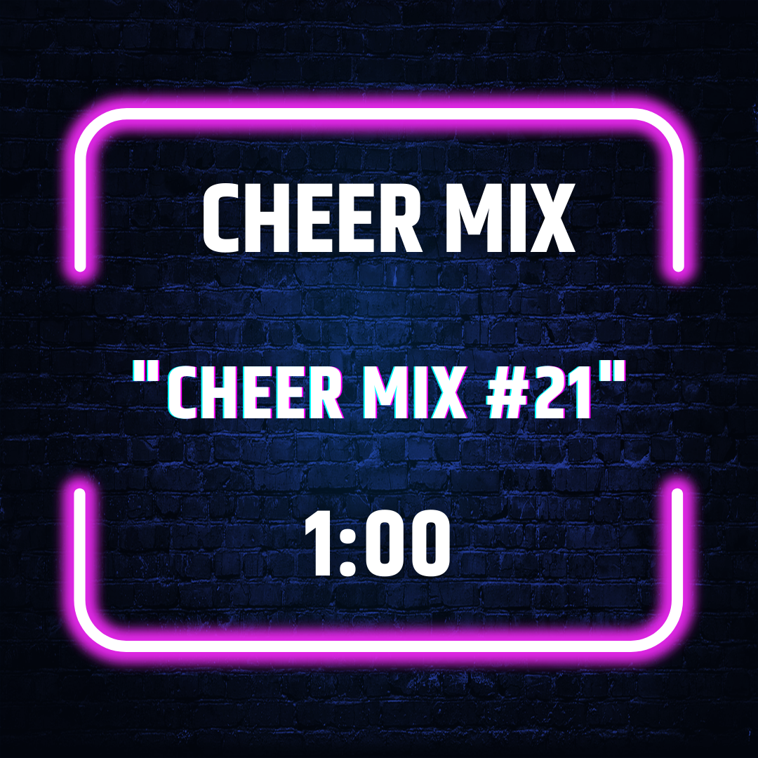Premade Cheer Mixes - 1:00 — Thunder Music Productions