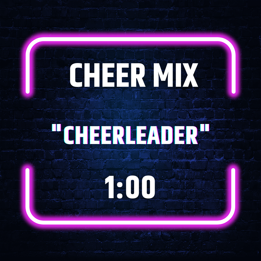 Premade Cheer Mixes - 1:00 — Thunder Music Productions