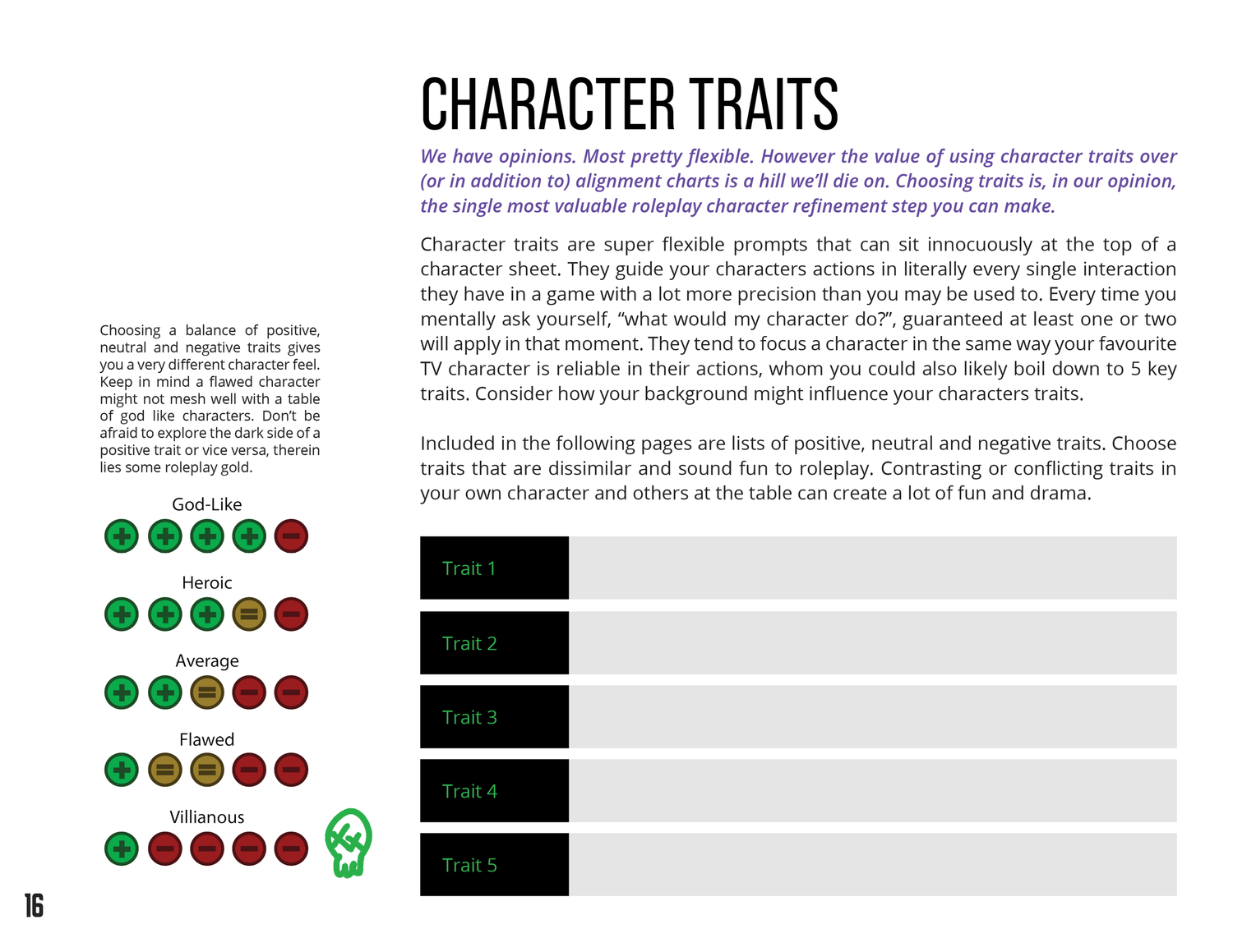 The Complete Character Development Guide Hook Chance
