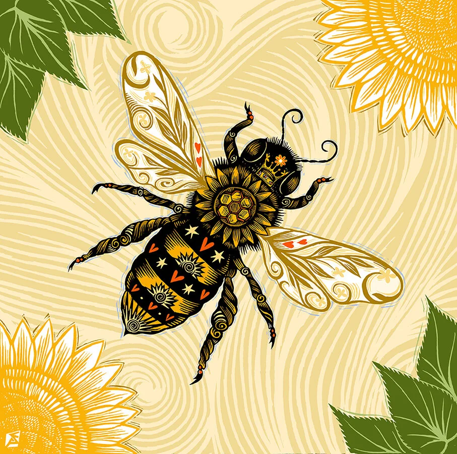 Queen Bee Art