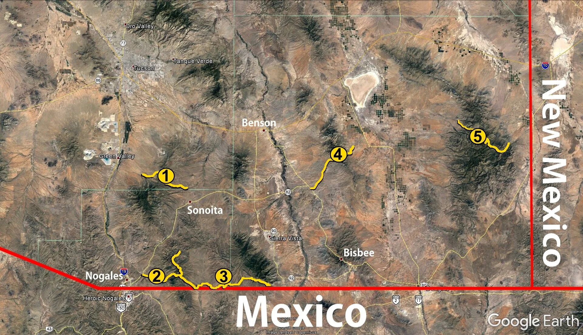 Arizona Trail Map State Route 88 (Apache Trail) | Department Of