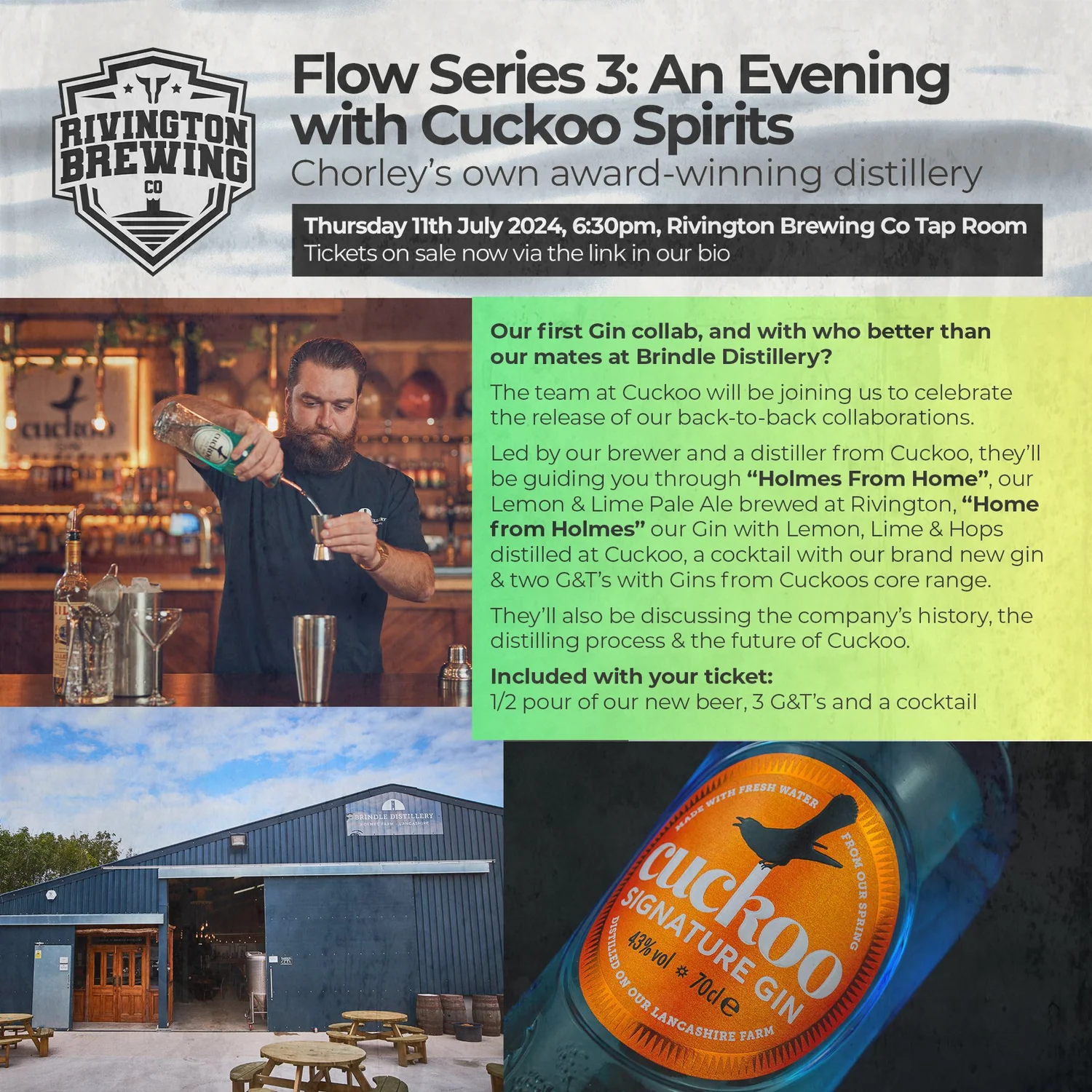 What's On — Rivington Brewing Co