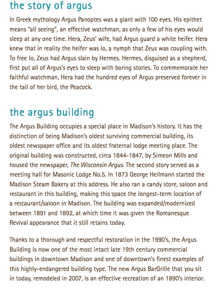 Argus BarGrille