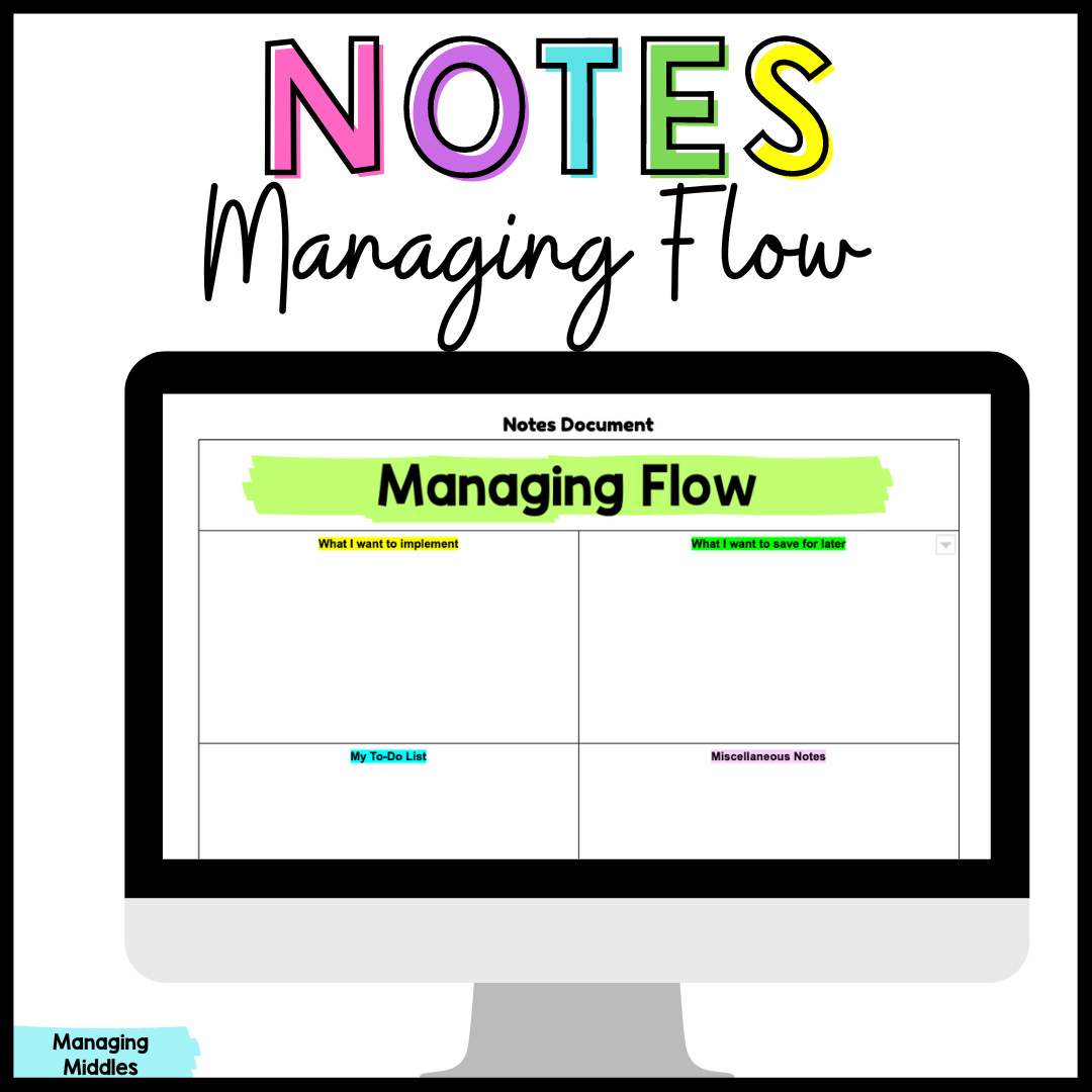 MM Flow — Teaching Intentionally