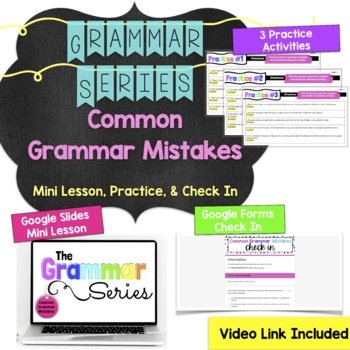 Basic Grammar Expectations for Middle Schoolers — Teaching Intentionally