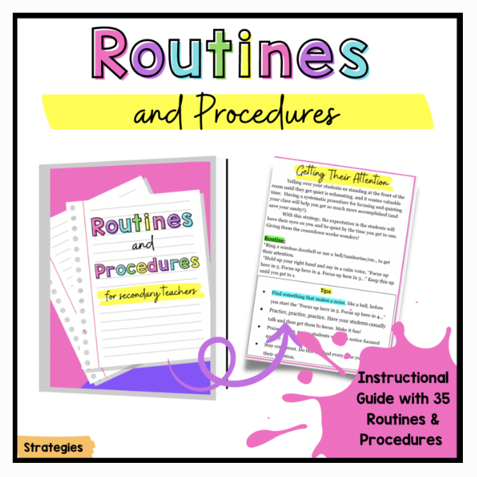 Five Expectations for your middle school students — Teaching Intentionally