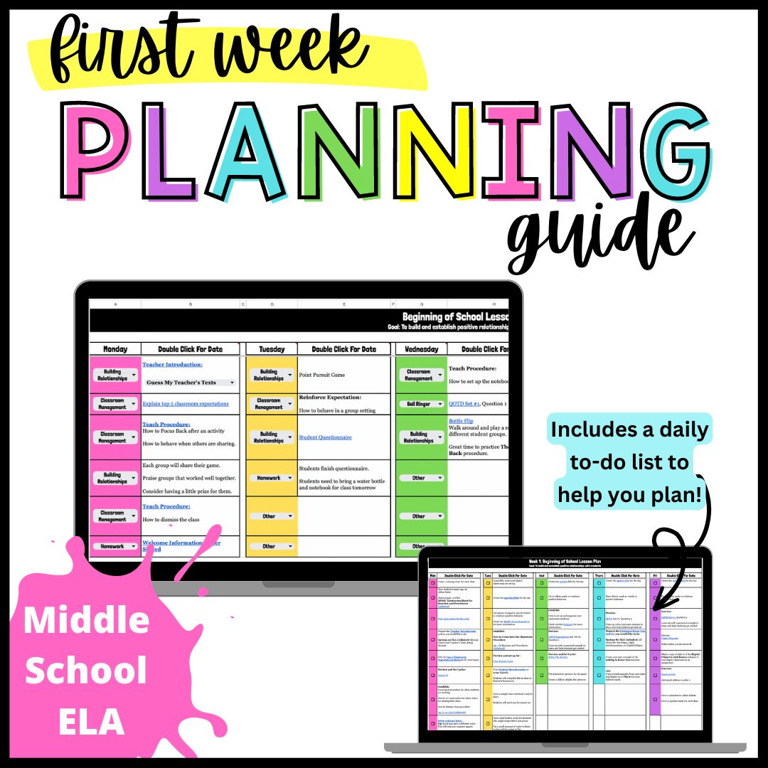 ELA Pacing Guide — Teaching Intentionally