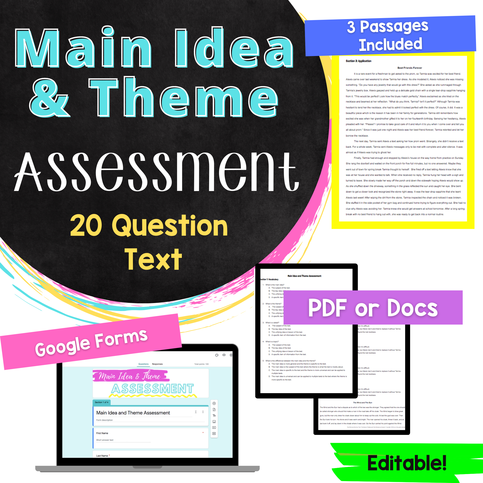 Central Idea (RI 2/RL 2) — Teaching Intentionally