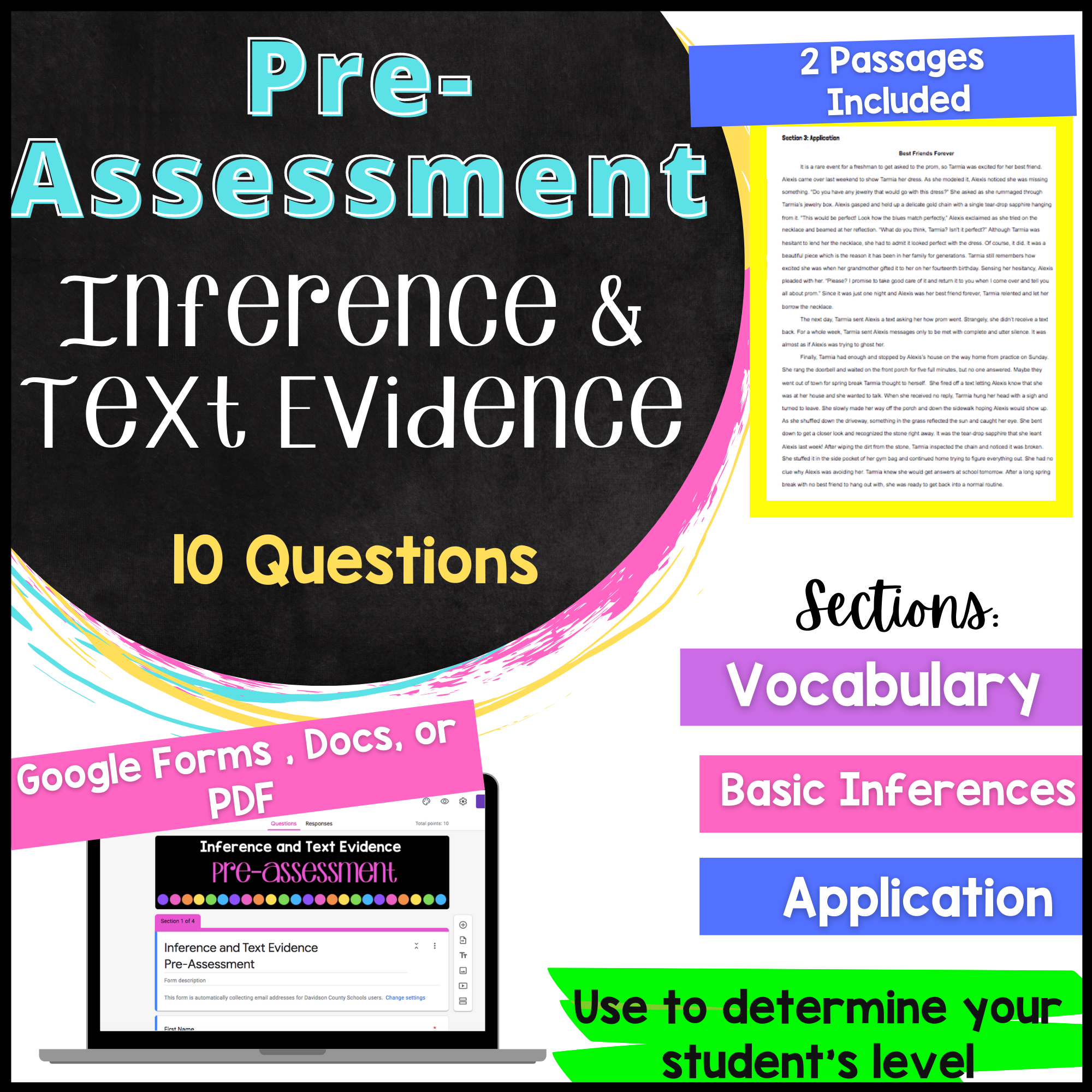 Inference (Rl 1, RL 1) — Teaching Intentionally